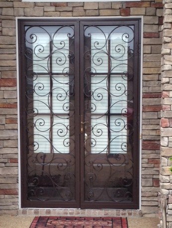 Double Security Doors